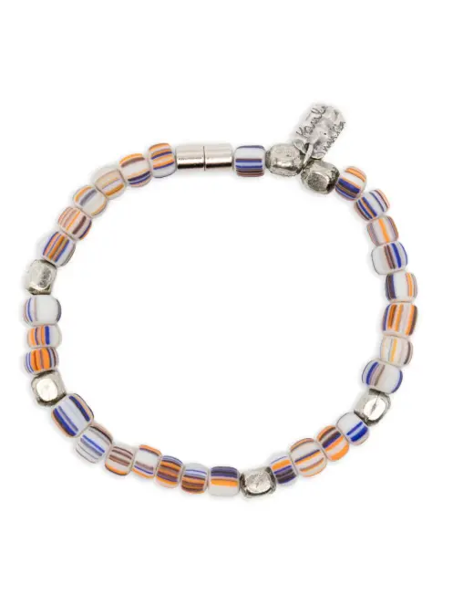 Paul Smith Beaded Stripe Bracelet - Multi Coloured