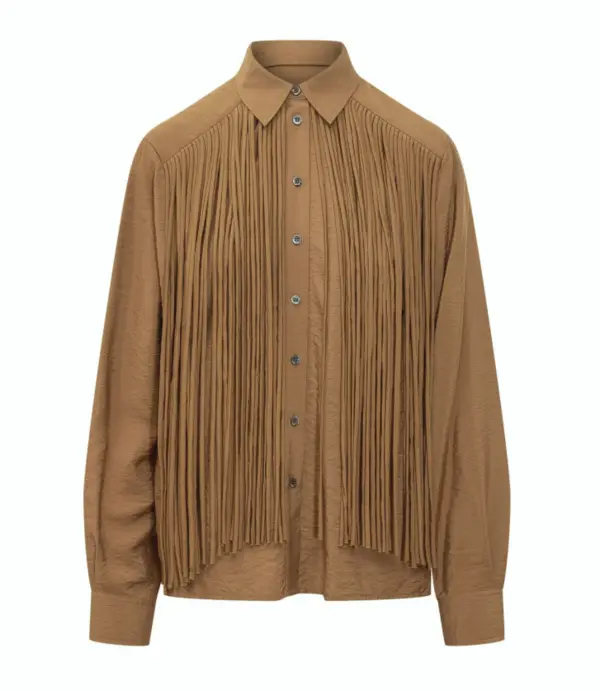 Pinko Alessandria Camicia Tela Visco Shirt - Bronzo