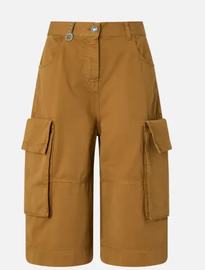 Pinko Albareto Bermuda Gabardina Tin - Bronzo