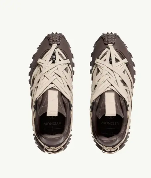 MONCLER + RICK OWENS Trailgrip Megalace Sneakers - Dark Dust