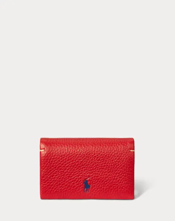Ralph Lauren Ply Flp Cc Card Case Small