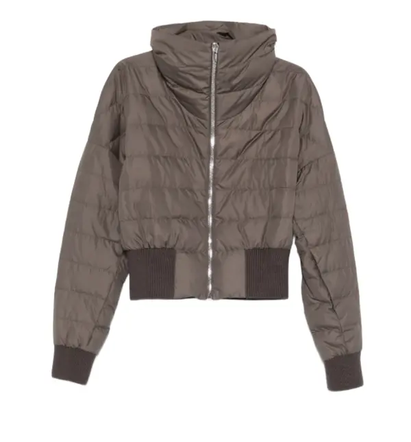 MONCLER + RICK OWENS Cropped Jacket L109 N1 A00005 M8115 - Dark Dust