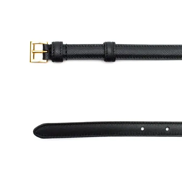 Prada 1cm Saffiano Leather Belt