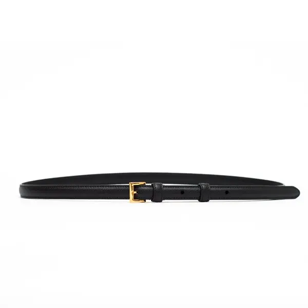Prada 1cm Saffiano Leather Belt