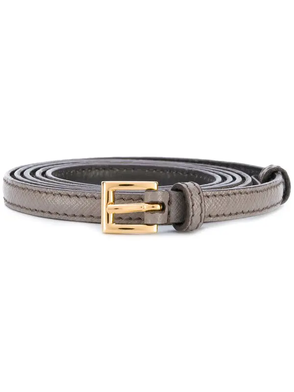 Prada Belt Brown Argilla - Grey