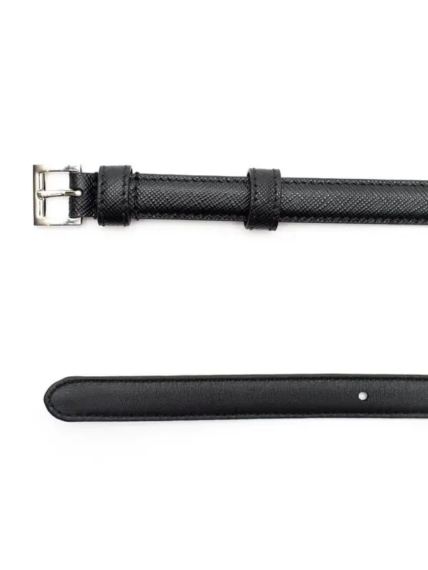 Prada Saffiano Slim Belt