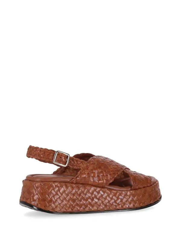 LA ROSE Maui Platform Wooden Sandal 89