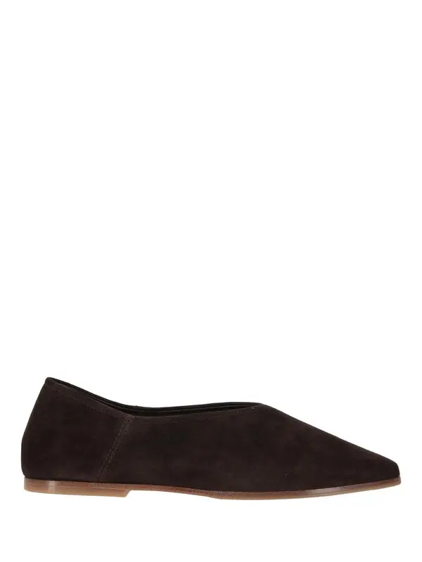 LA ROSE Umber Suede Babu Shoes