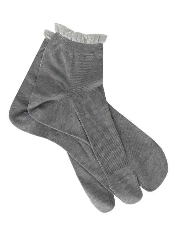 ANTIPAST Lurex And Cotton Tabi Socks