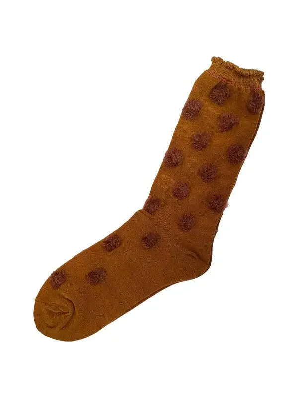 ANTIPAST Knitted Socks Pom Pom
