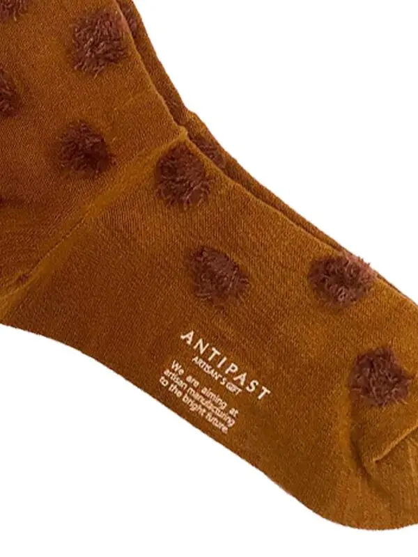ANTIPAST Knitted Socks Pom Pom