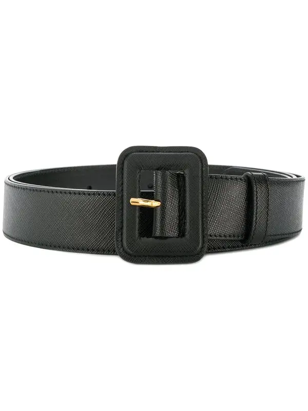 Prada Wide Buckle Belt
