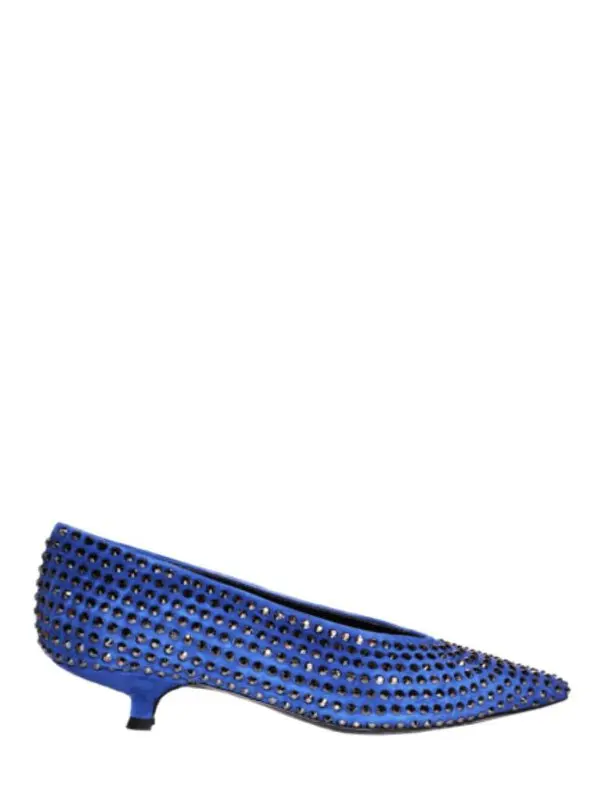 LA ROSE Heeled Ballerina Shoes Crystal