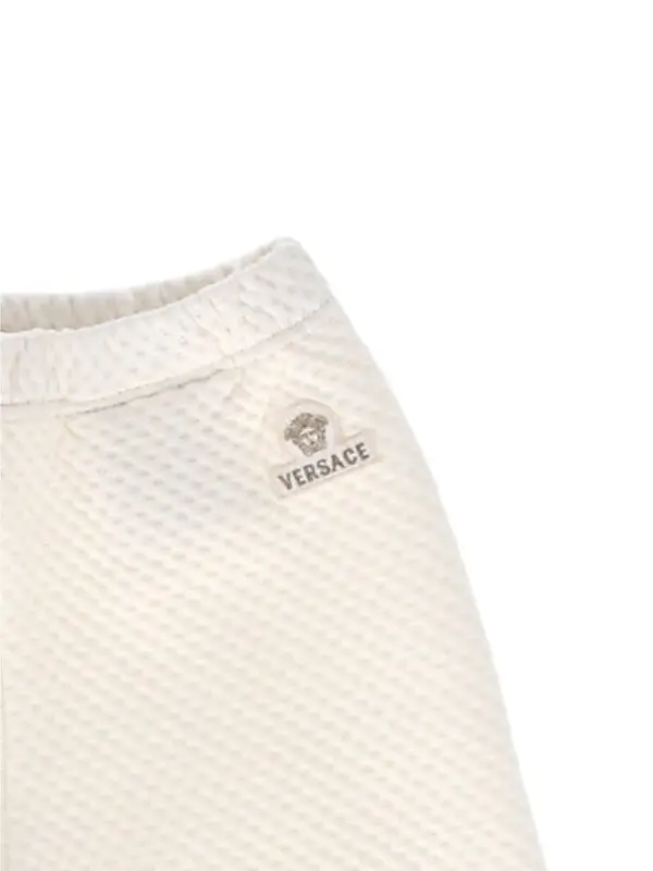 Versace Jersey Metalasse Set With Medusa Patch