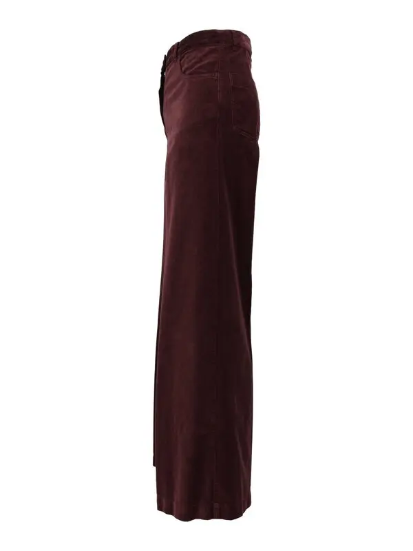 Aspesi Wide Leg Corduroy Trousers