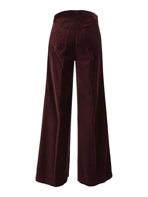 Aspesi Wide Leg Corduroy Trousers