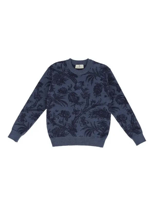 Etro Floral Patterned Jumper