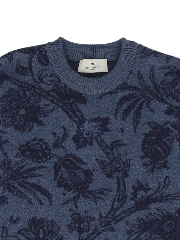 Etro Floral Patterned Jumper