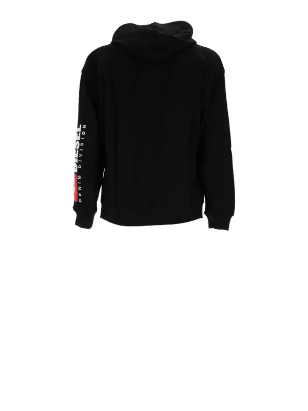 DIESEL® S-boxt Zip Hood Div Felpa Hoodie