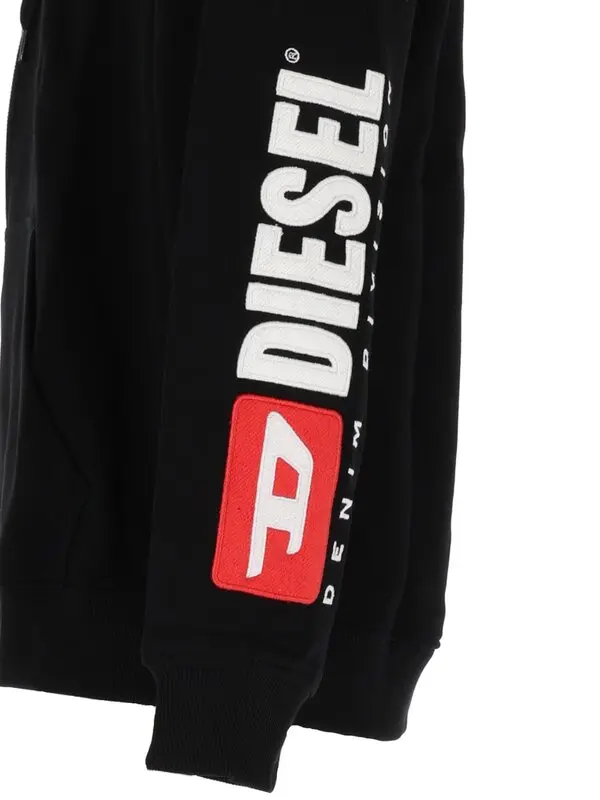 DIESEL® S-boxt Zip Hood Div Felpa Hoodie
