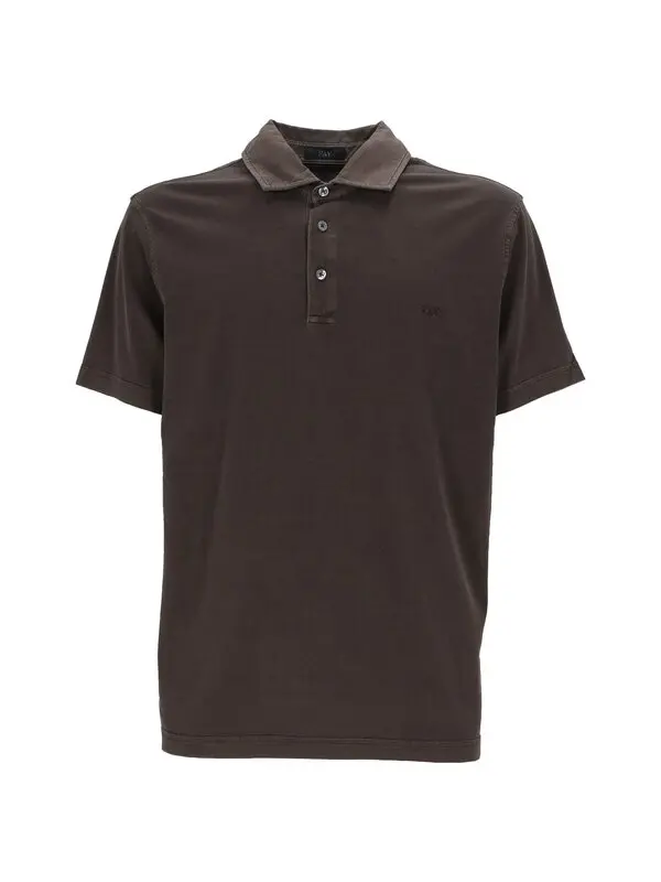 FAY Polo Jersey Frosted Embroidery