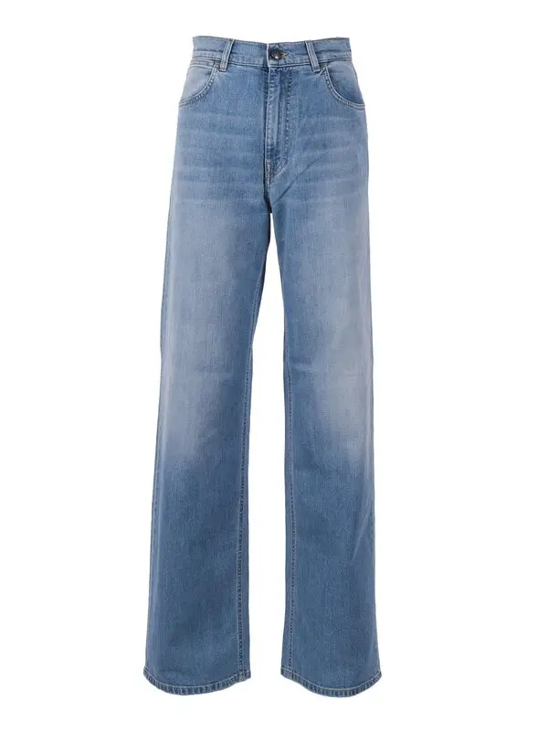 FAY Pantalone 5 Tasche Flare Denim