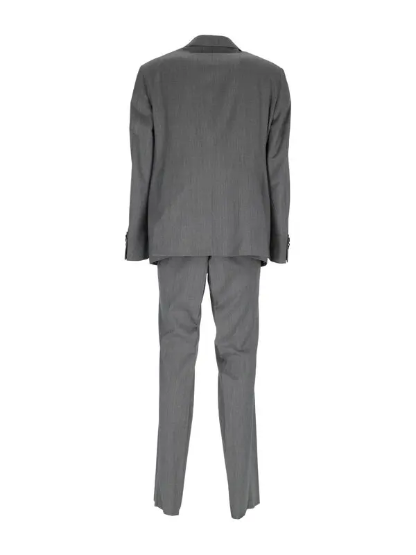 BRANDO LUBIAM Grey Wool Suit