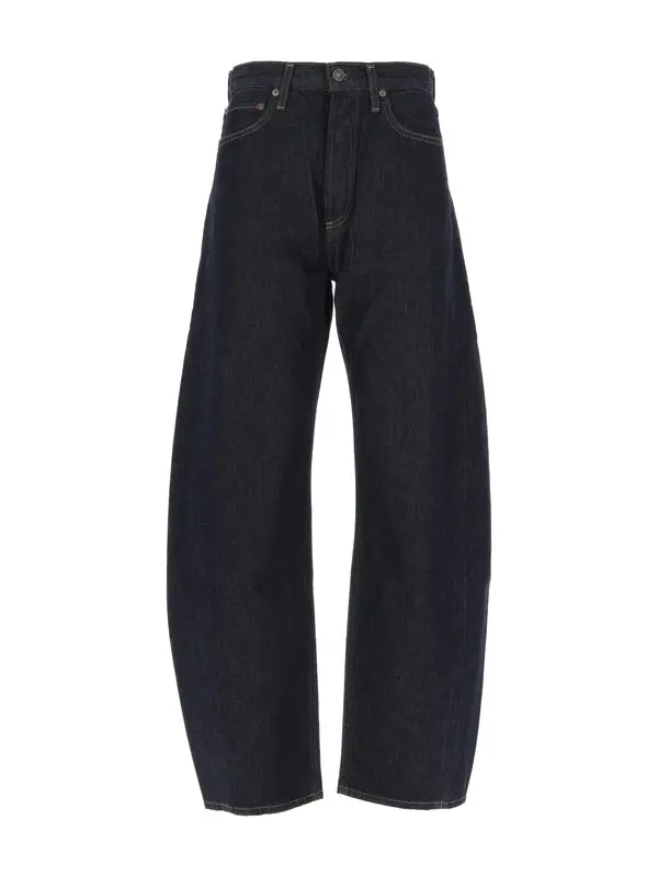 AGOLDE Luna Pieced High Rise Curved Tapered Jeans