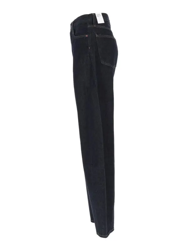 AGOLDE Luna Pieced High Rise Curved Tapered Jeans