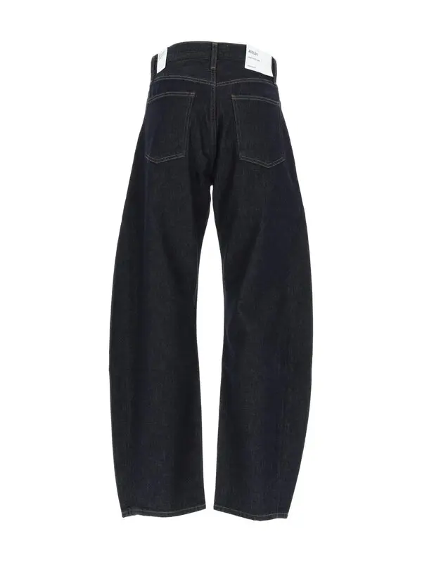 AGOLDE Luna Pieced High Rise Curved Tapered Jeans