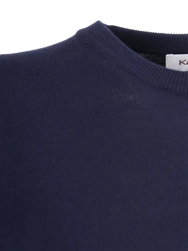 KANGRA Crewneck Short Sleeve Knit Top