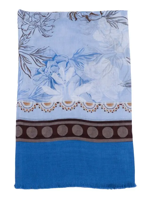D'ANIELLO Stola Perla 140 X 180 - Blu