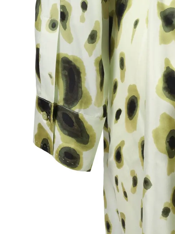 LE SARTE PETTEGOLE Printed Midi Dress