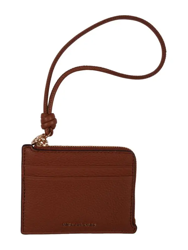 Michael Kors Sm Card Case Wristlet - Red