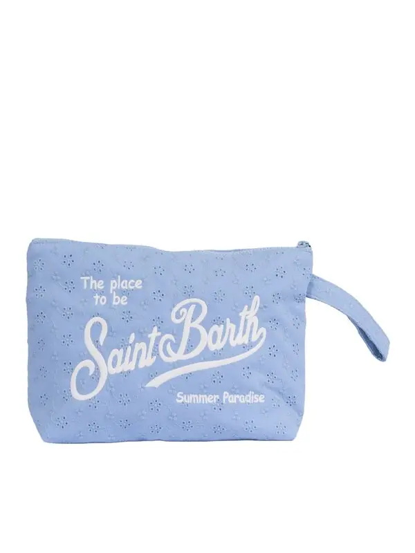MC2 SAINT BARTH Aline Sangallo L Cotton Mini Flowers Embry 36 Emb