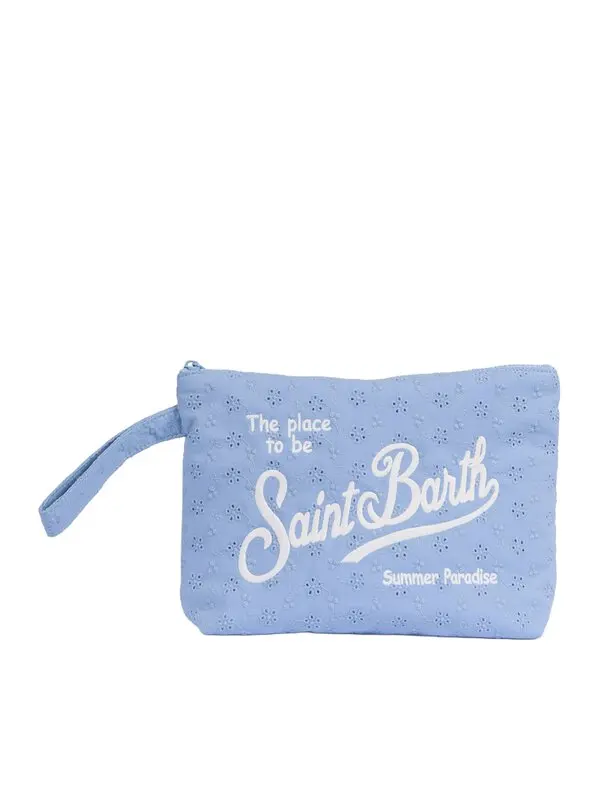 MC2 SAINT BARTH Aline Sangallo L Cotton Mini Flowers Embry 36 Emb