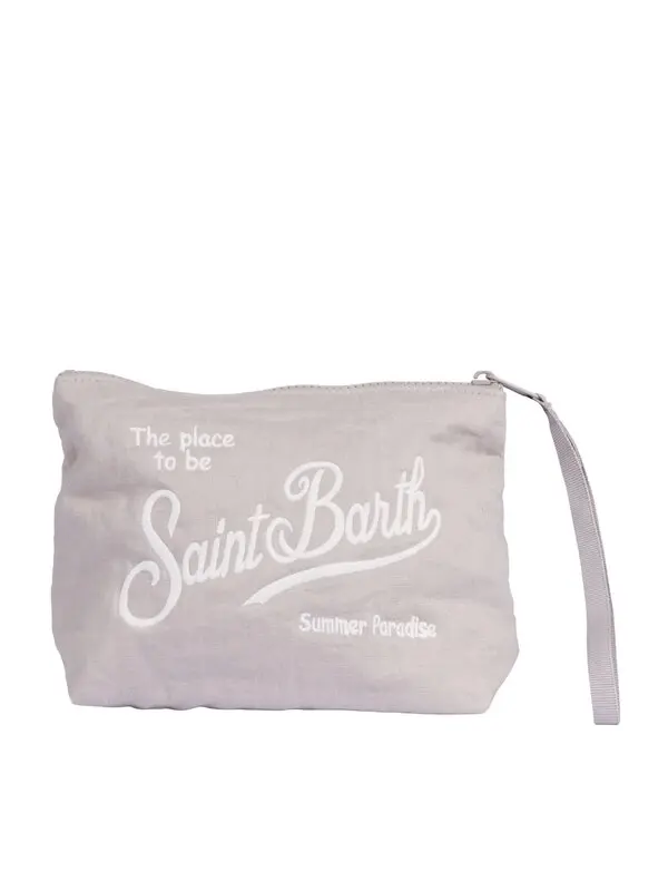 MC2 SAINT BARTH Aline Soft Linen Clutch