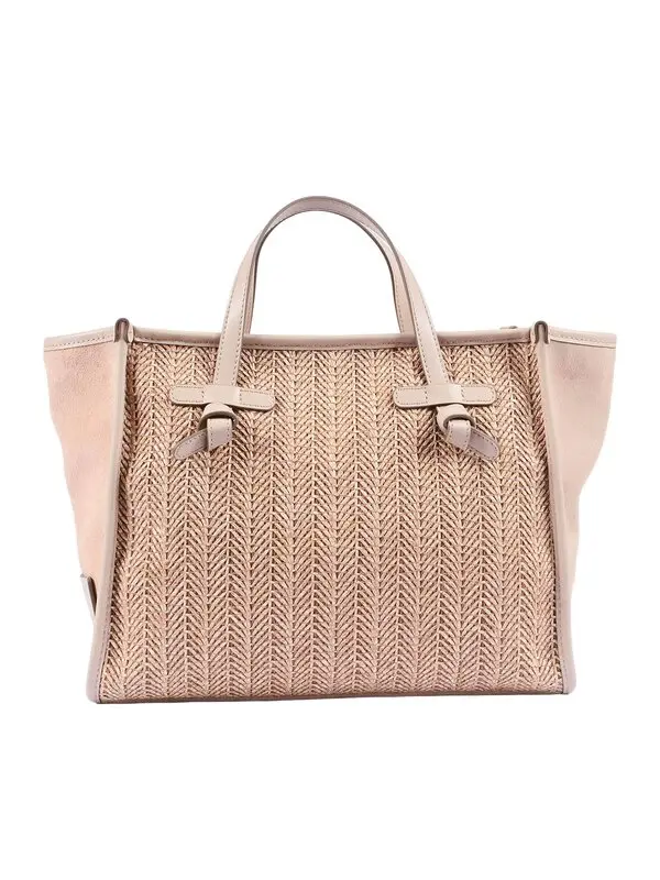 GIANNI CHIARINI Borsa Pelle E Tessuto