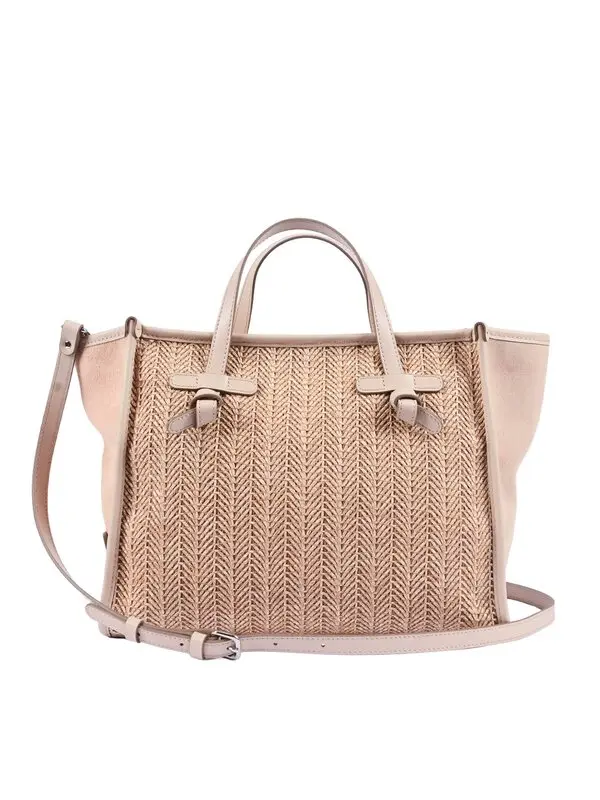 GIANNI CHIARINI Borsa Pelle E Tessuto
