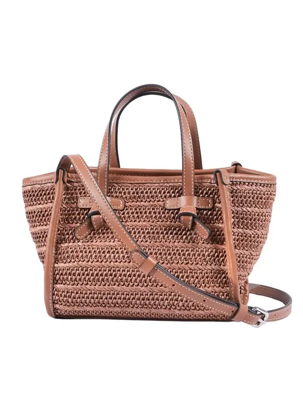 GIANNI CHIARINI Borsa Tessuto Pelle