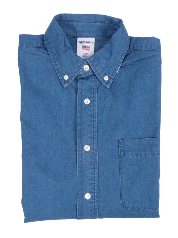 SEBAGO Benjamin Casual Button-up Shirt - Blu