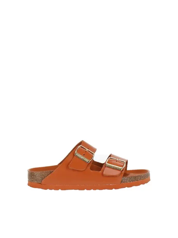 BIRKENSTOCK Arizona Hex Kurkuma Amalfi Natural Leather Sandals - Other