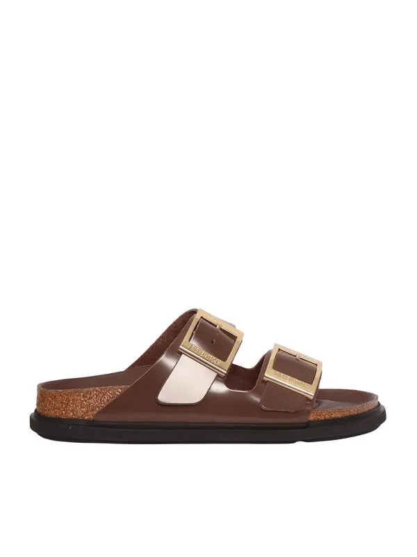 BIRKENSTOCK Arizona Db Hex Shine Carafe, Natural Leather, S - Red
