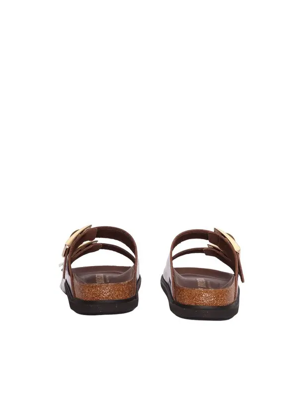 BIRKENSTOCK Arizona Db Hex Shine Carafe, Natural Leather, S