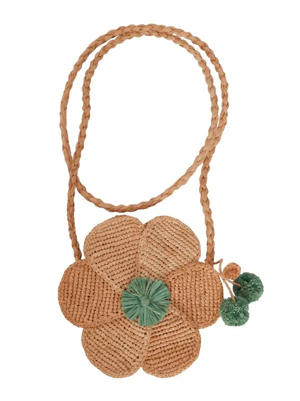 Bonpoint Jordanie" Raffia Bag - Other