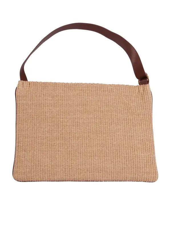 CLAUDIO ORCIANI Raffia Handbag