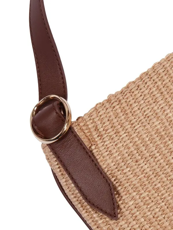 CLAUDIO ORCIANI Raffia Handbag