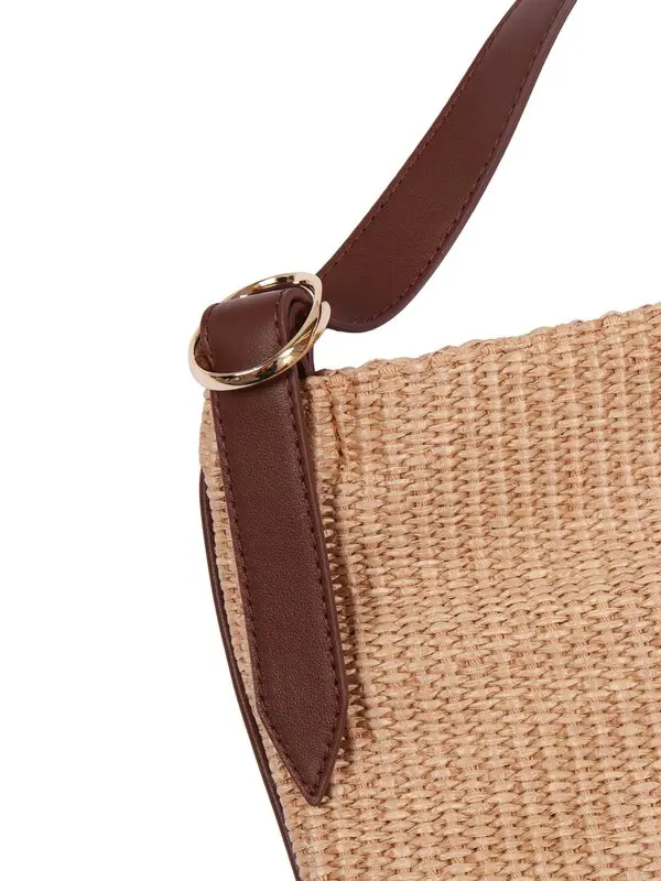 CLAUDIO ORCIANI Raffia Handbag