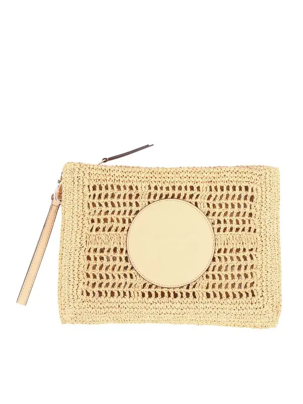 Tory Burch Ella Hand Crocheted Pouch