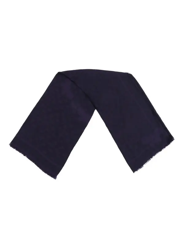 Max Mara Blue Foulard Stole